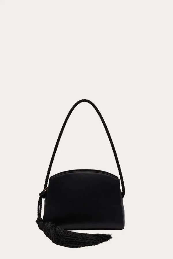 LIFFNER Tassel Clutch Satin