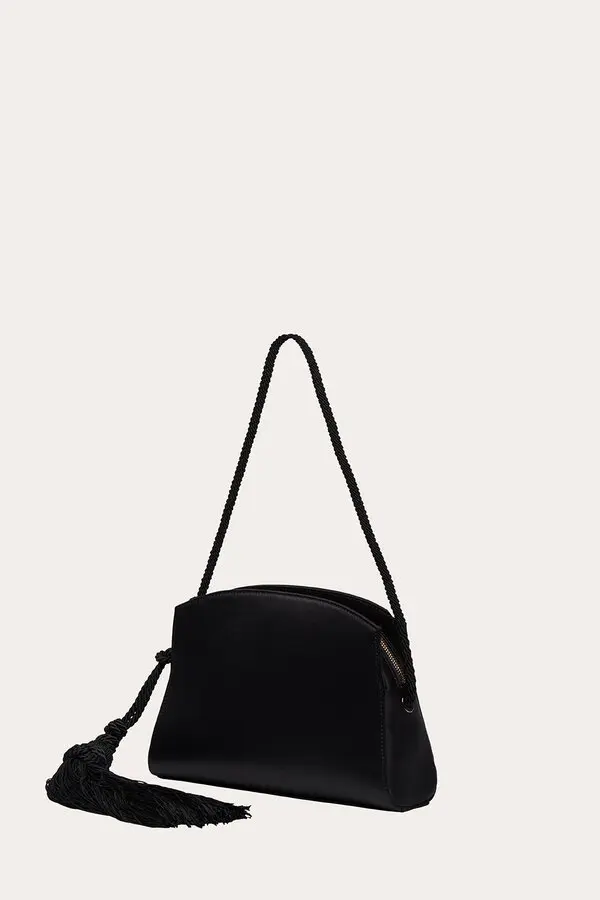 LIFFNER Tassel Clutch Satin
