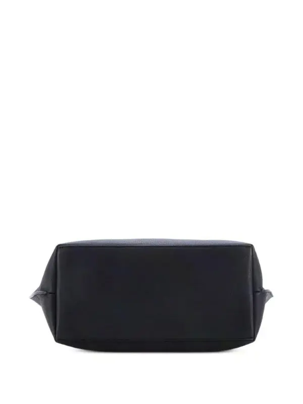 LOUIS VUITTON Lockme Go Leather Tote Bag - Black