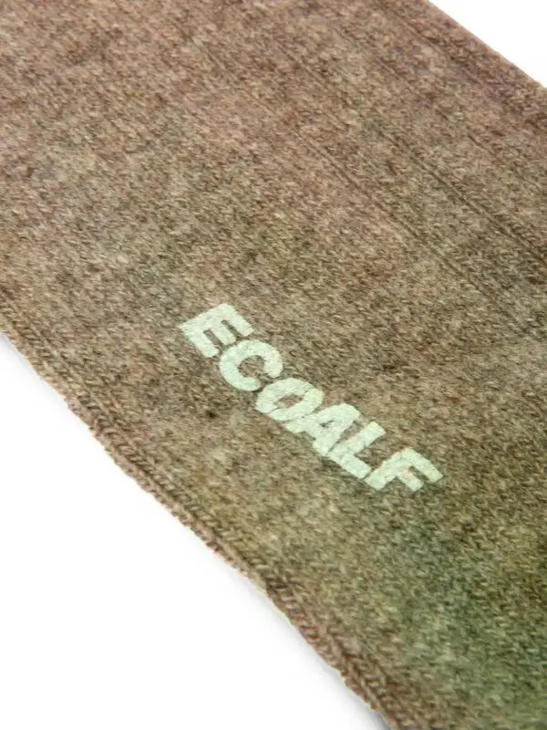 ECOALF Striped-trim Ribbed Socks