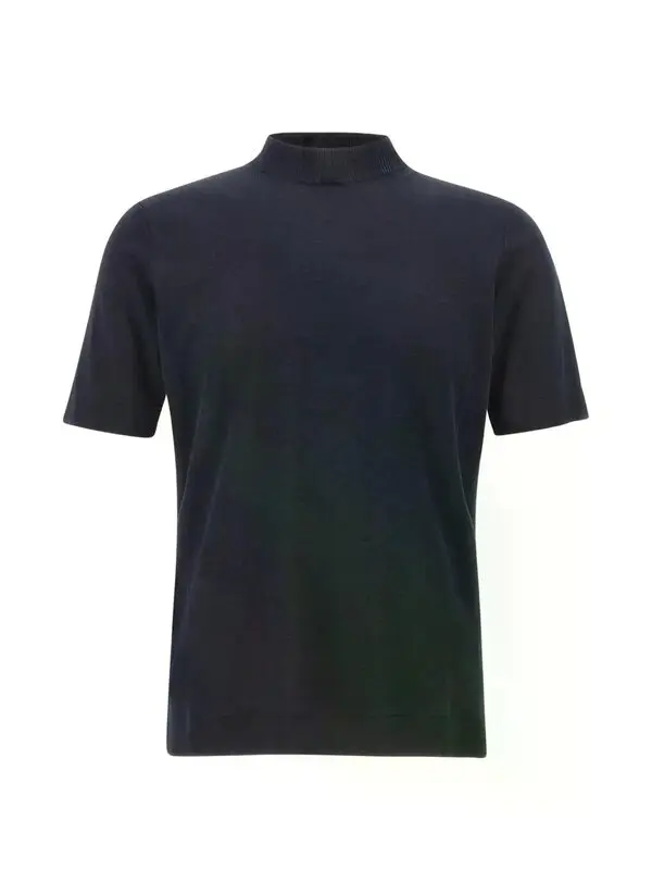 FILIPPO DE LAURENTIIS Mock-neck Fine-knit Top