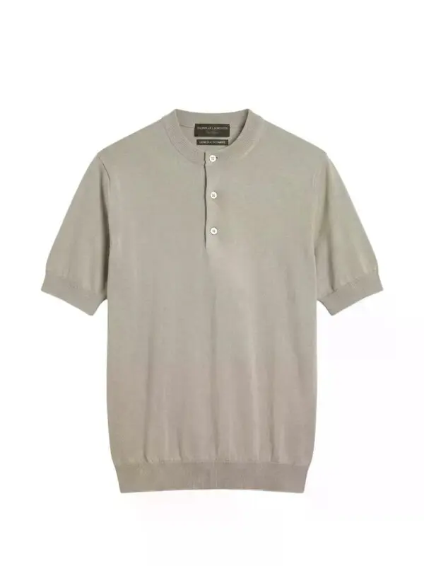 FILIPPO DE LAURENTIIS Short-sleeve Half-button Top