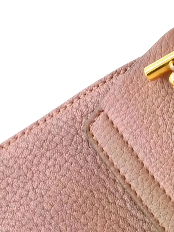 Chloé Drew Leather Small Crossbody Bag - Pink