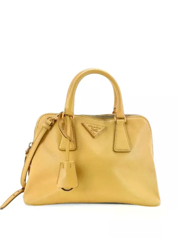 Prada Promenade Bag Saffiano Leather Small Satchel