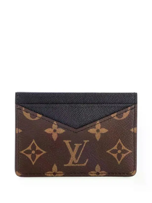 LOUIS VUITTON Neo Macassar Monogram Canvas Card Holder