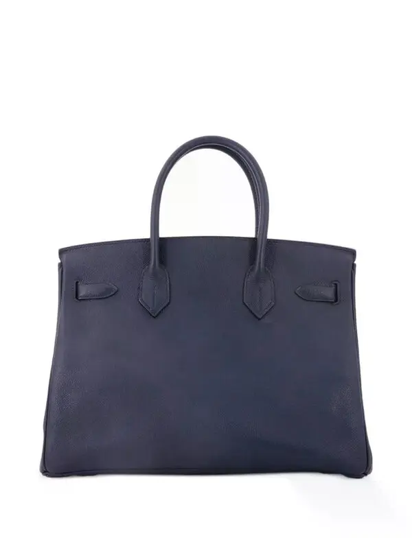 Hermès Epsom Birkin 30 Satchel - Blue