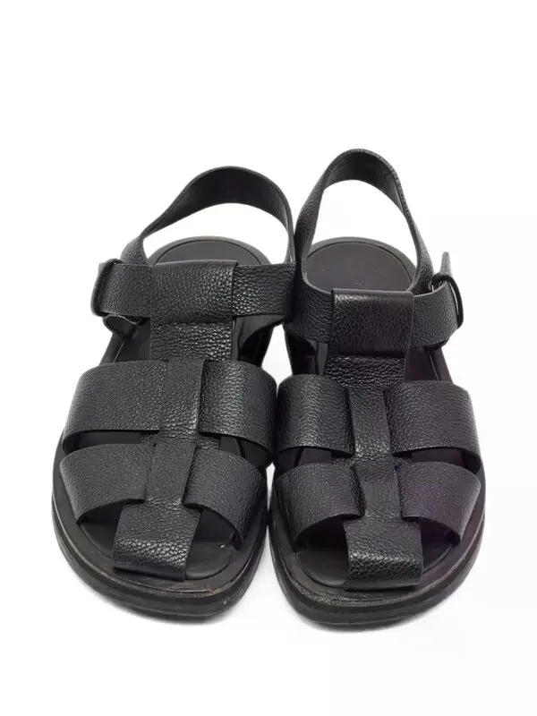THE ROW Fisherman Leather Sandals