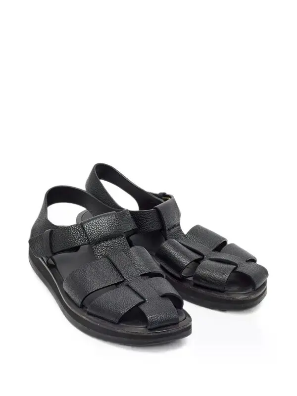 THE ROW Fisherman Leather Sandals