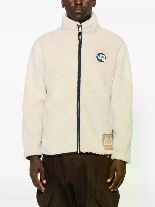 NAPAPIJRI Logo-patch Fleece Jacket