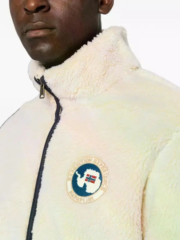 NAPAPIJRI Logo-patch Fleece Jacket