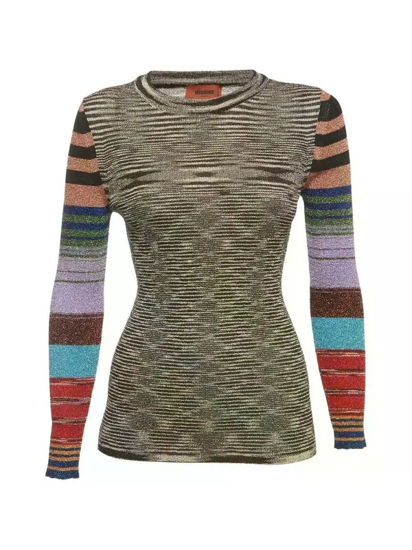 Missoni Striped Long-sleeve Top