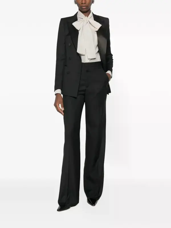 Tagliatore Satin-lapel Double-breasted Suit