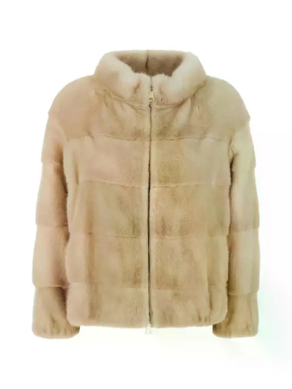 SUPREMA Panelled Zip-up Coat