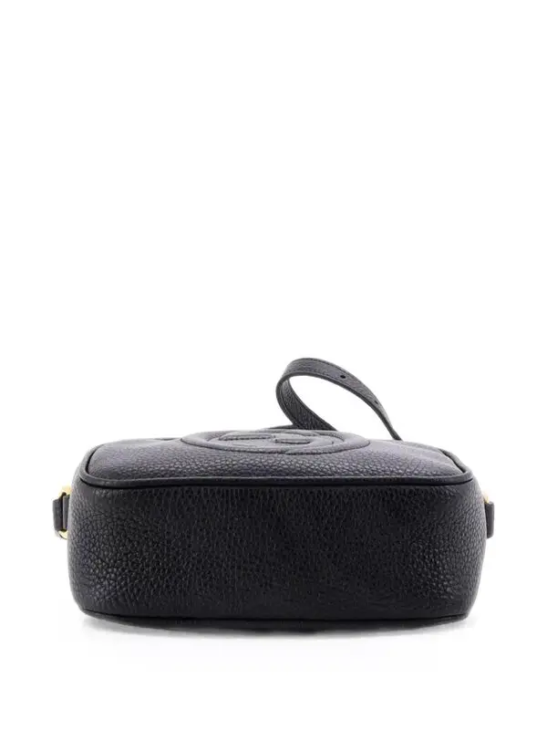 Gucci Soho Disco Leather Mini Cross Body Bag - Black