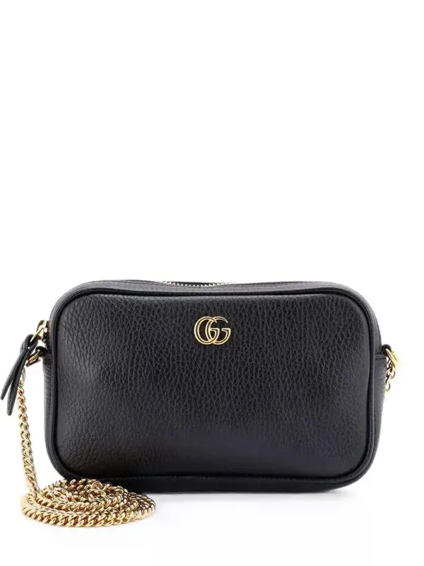 Gucci Gg Marmont Leather Mini Cross Body Bag