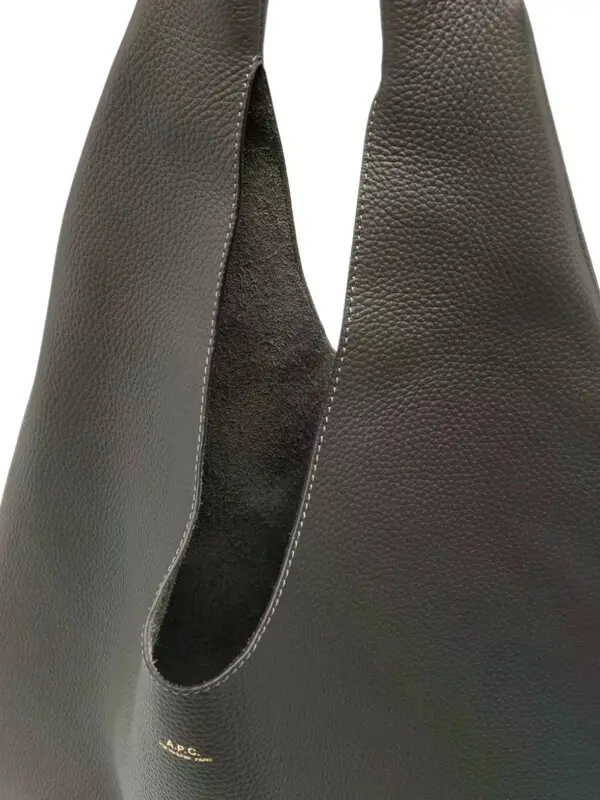 A.p.c. Le Neige Leather Shoulder Bag