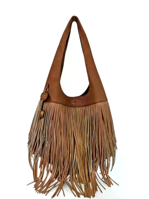 LE PANDORINE Fringe-detail Shoulder Bag