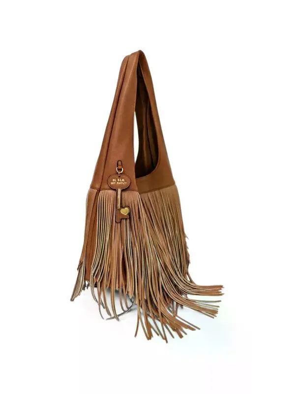 LE PANDORINE Fringe-detail Shoulder Bag