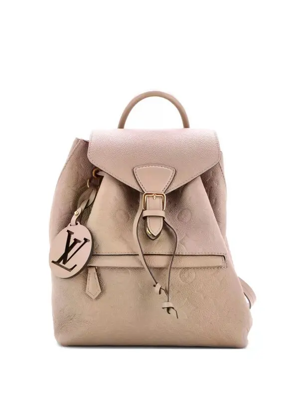 LOUIS VUITTON Monogram Empreinte Leather Pm Backpack - Neutrals