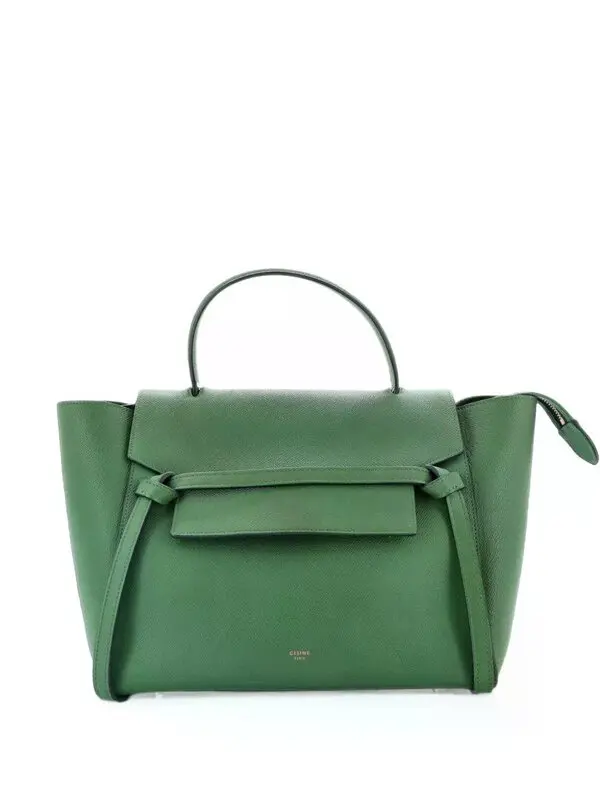 Celine Belt Bag Textured Leather Mini Shoulder Bag