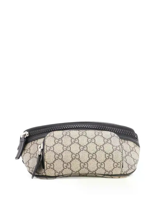 Gucci Gg Coated Canvas Medium Belt Bag