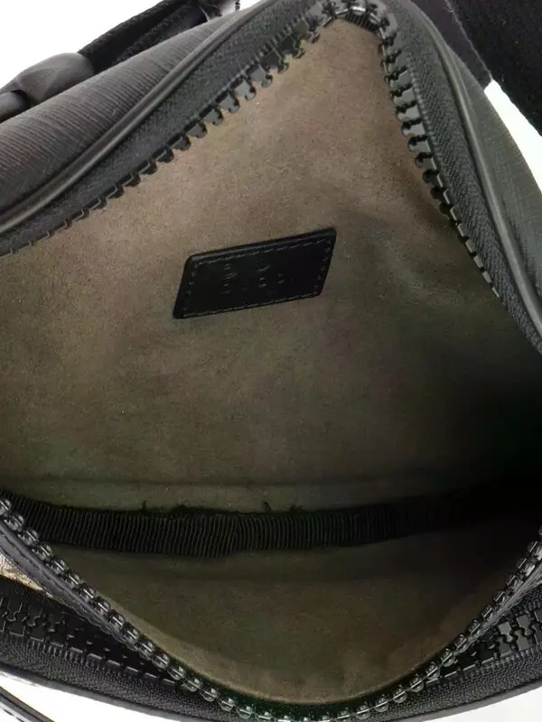 Gucci Gg Coated Canvas Medium Belt Bag - Brown