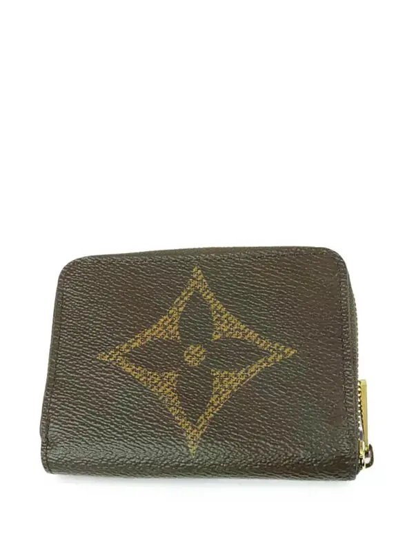 LOUIS VUITTON 2020 Monogram Giant Zippy Purse Coin Pouch - Brown