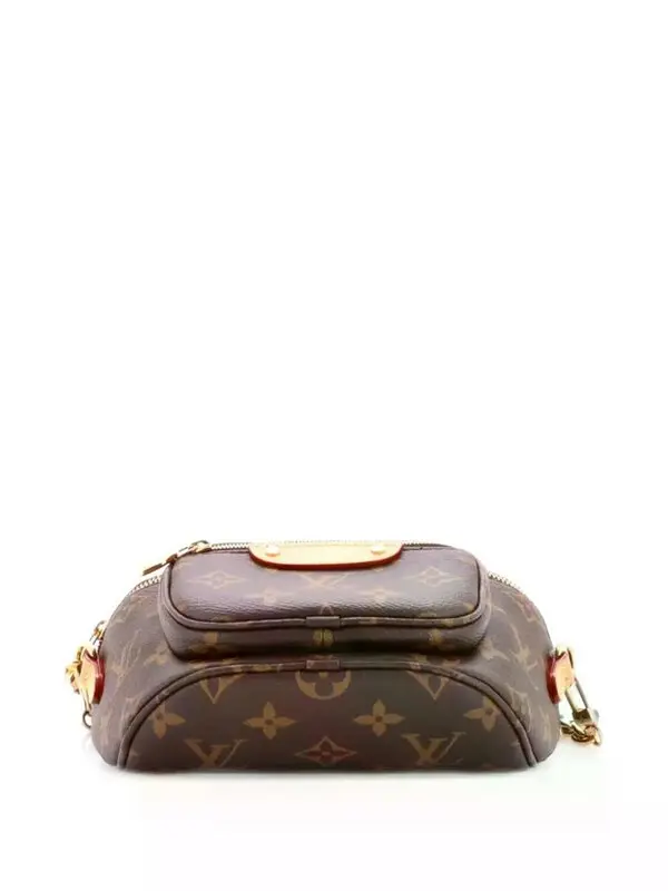 LOUIS VUITTON Monogram Canvas Mini Belt Bag - Brown