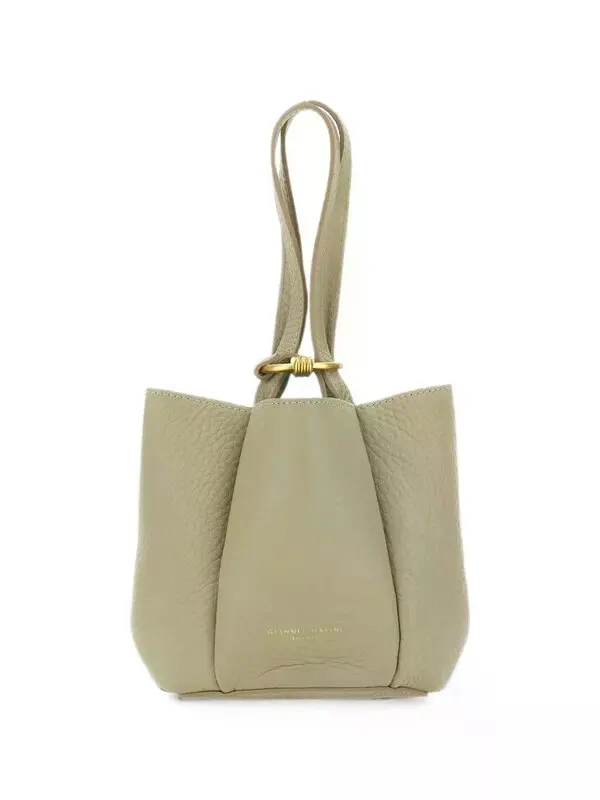 GIANNI CHIARINI Pebble-effect Leather Tote Bag