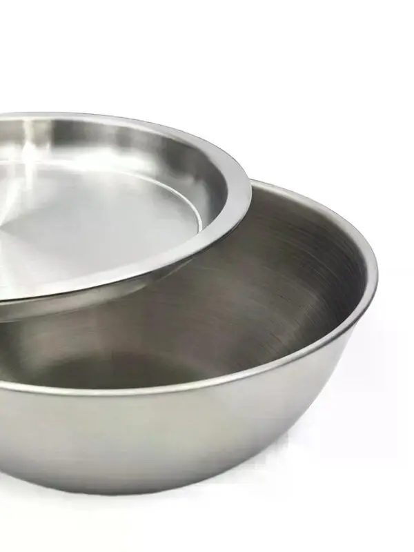 HAY Brushed-finish Lidded Bowl