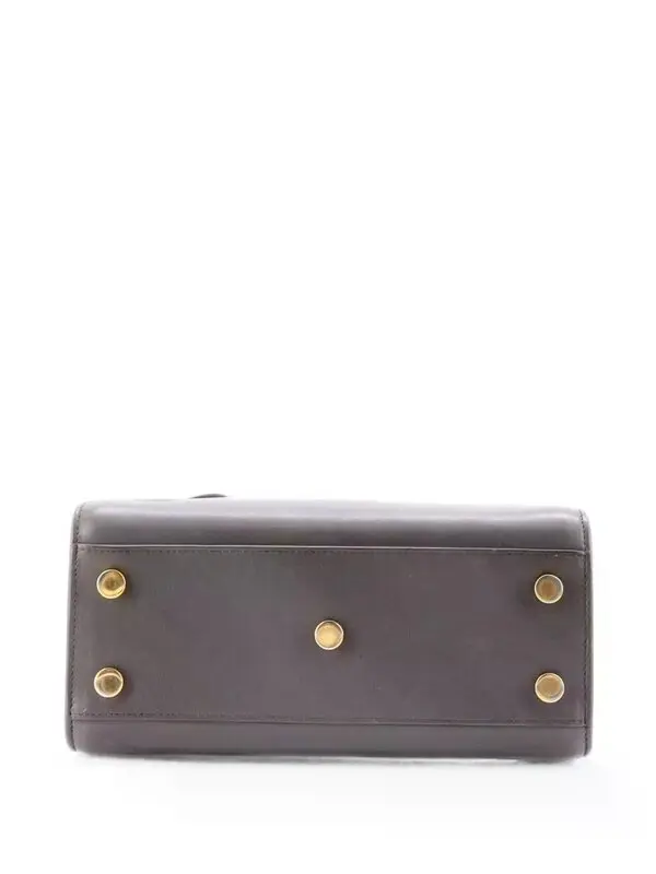 Saint Laurent Leather Sac De Jour Nano Tote Bag