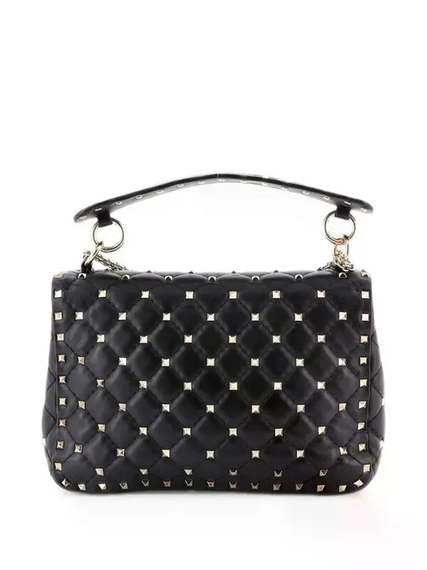 Valentino Garavani Vltn Rockstud Spike Flap Bag Quilted Leather Medium Shoulder Bag
