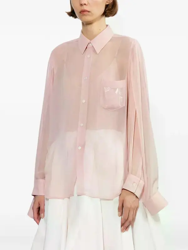 Comme Des Garçons Chest-pocket Shirt