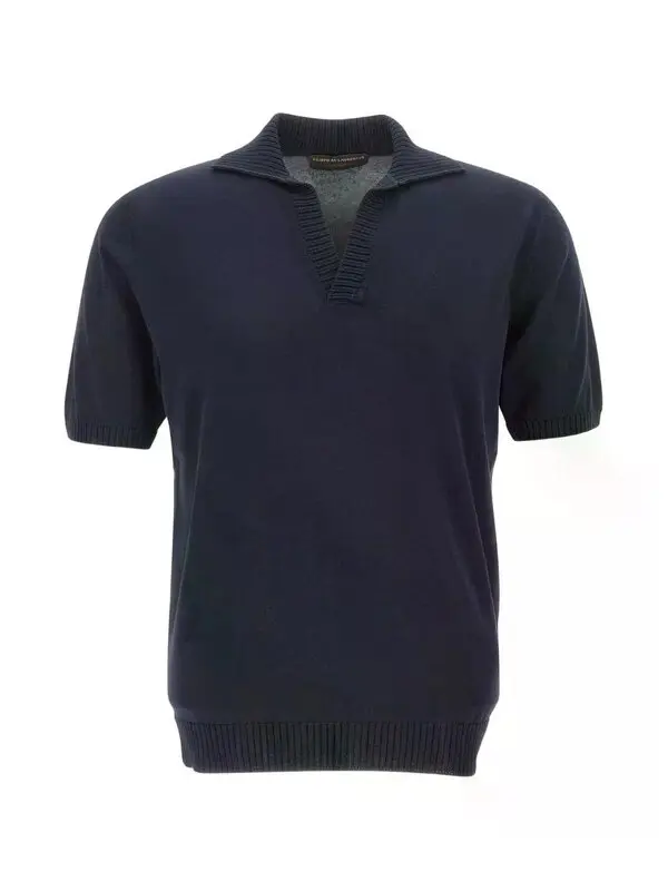 FILIPPO DE LAURENTIIS Skipper Ribbed-trim Top
