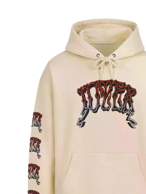 IUTER Logo-print Drawstring Hoodie