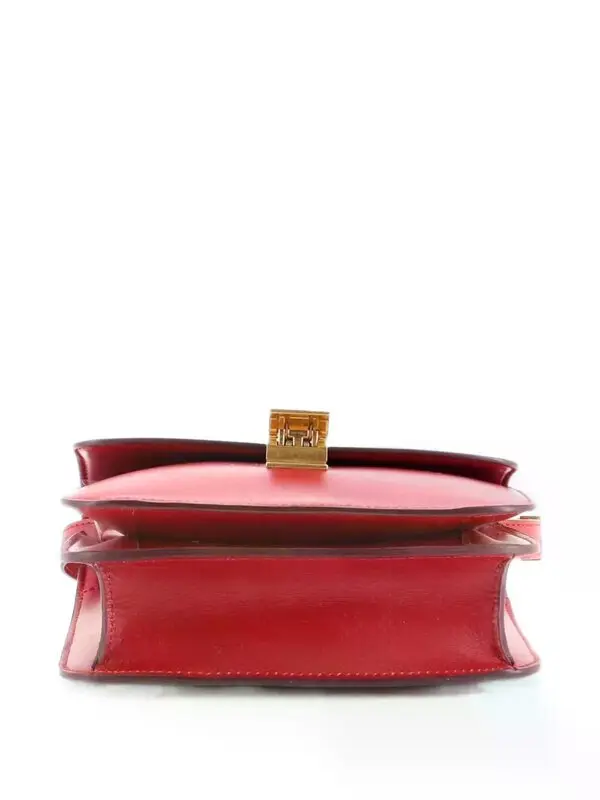 Celine Classic Box Bag Smooth Leather Teen Shoulder Bag