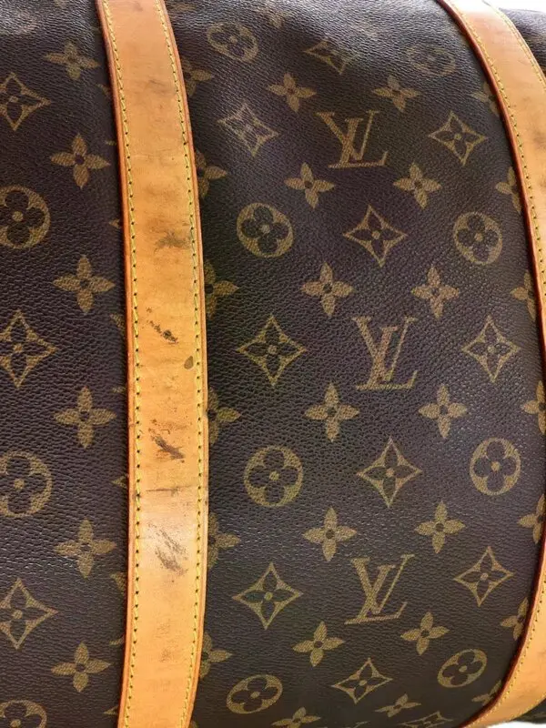LOUIS VUITTON Monogram Canvas Keepall Bandouliere 60 Travel Bag