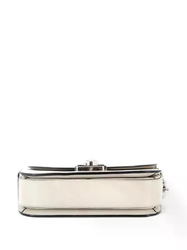 Prada Arcade Chain Flap Bag Glace Calf Shoulder Bag