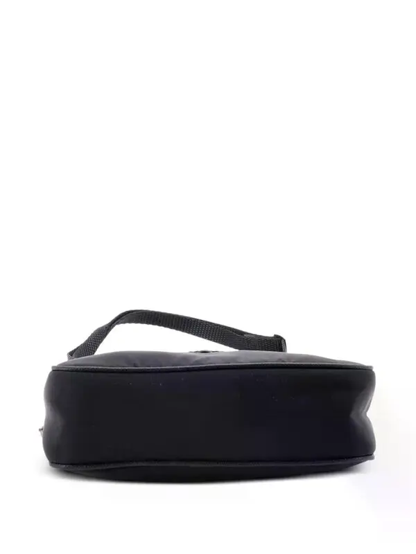 Prada Re-edition Tessuto Mini Hobo Shoulder Bag - Black