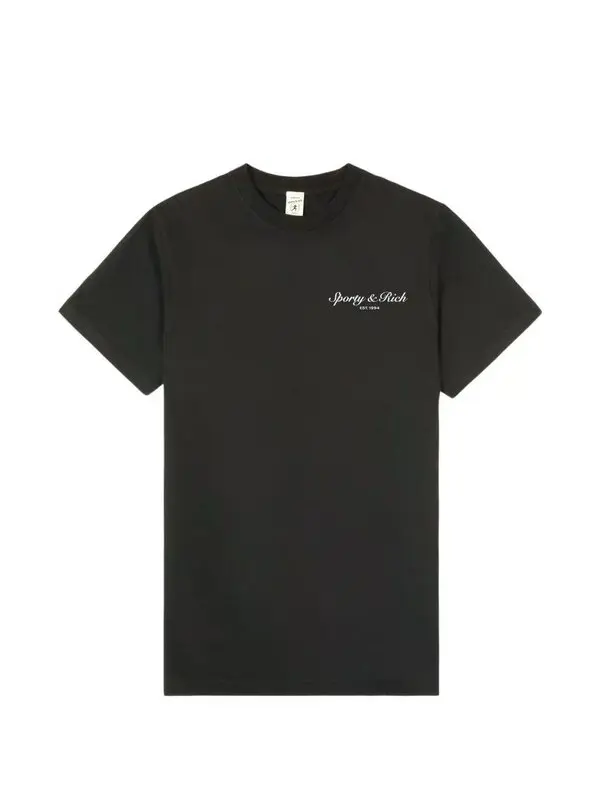 Sporty & Rich Graphic-print Cotton T-shirt