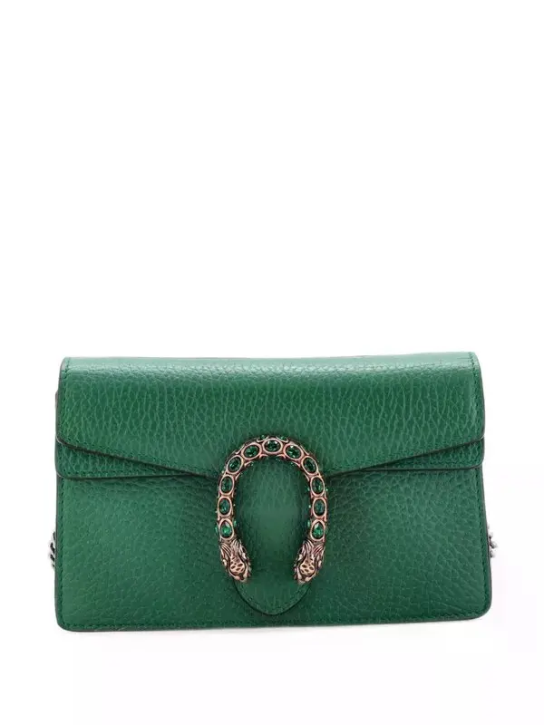 Gucci Dionysus Bag Leather Super Mini Clutch Bag