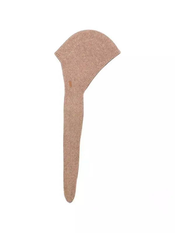 YERSE Ribbed-knit Balaclava Hat - Neutrals