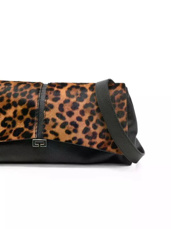 LORISTELLA Kendall Leopard-print Leather Tote Bag