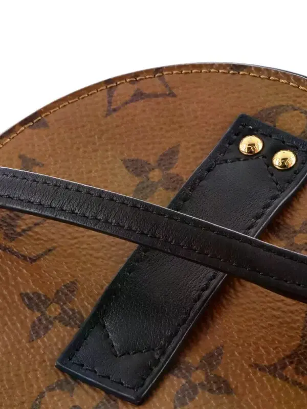 LOUIS VUITTON Mini Boite Chapeau Bag Reverse Monogram Canvas Crossbody Bag
