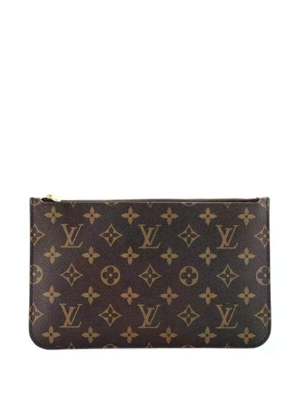 LOUIS VUITTON Monogram Canvas Neverfull Pochette Large Pouch