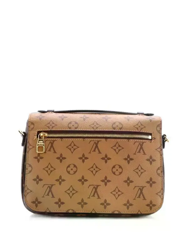 LOUIS VUITTON Pochette Metis Reverse Monogram Canvas Crossbody Bag