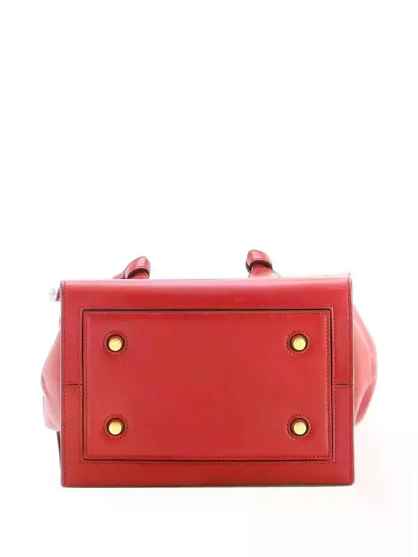 Celine Tie Knot Smooth Leather Mini Tote Bag
