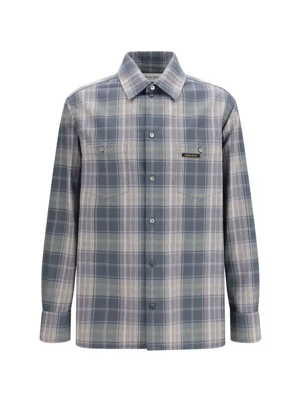 GOLDEN GOOSE Journey Checked Shirt