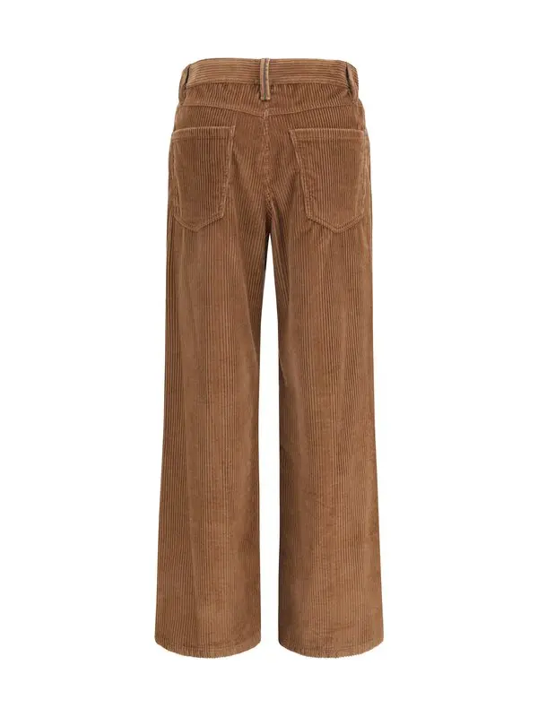 Brunello Cucinelli Straight Velvet Pants