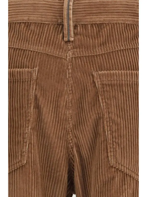 Brunello Cucinelli Straight Velvet Pants